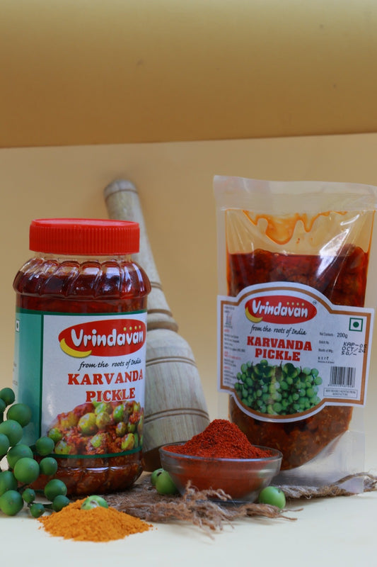 Karvand Pickle | Vrindavan Natural Karwanda Achar – BAIF AGRO